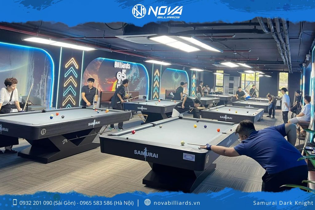 Samurai Dark Knight | Bàn Bida Lỗ | Chính Hãng | Nova Billiards