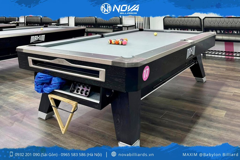 Bàn Bida Maxim | Bàn Bida Lỗ | Chính Hãng | Nova Billiards