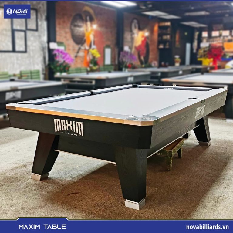 Bàn Bida Maxim | Bàn Bida Lỗ | Chính Hãng | Nova Billiards