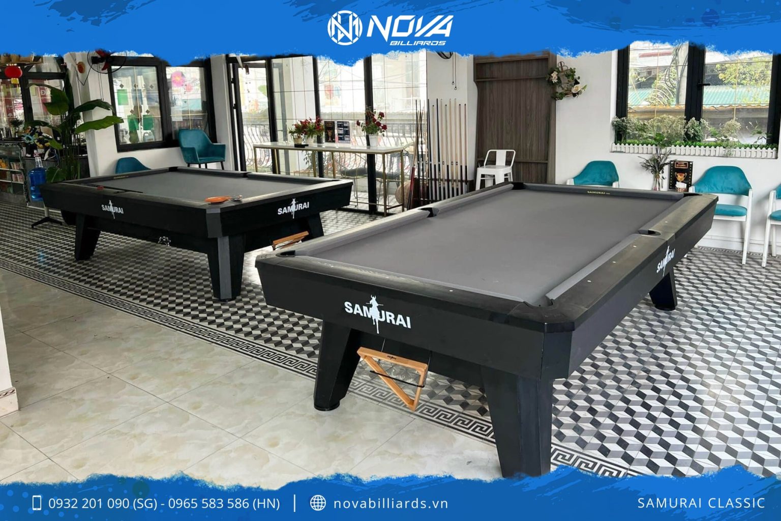 Samurai Meta | Bàn Bida Lỗ | Chính Hãng | Nova Billiards