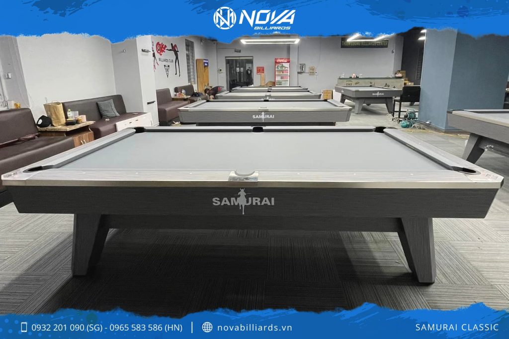 Samurai Classic | Bàn Bida Lỗ | Chính Hãng | Nova Billiards