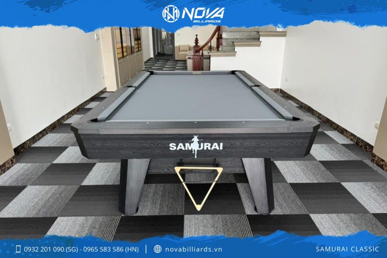 Samurai Classic | Bàn Bida Lỗ | Chính Hãng | Nova Billiards