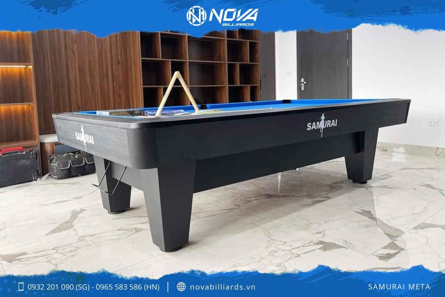 Samurai Meta | Bàn Bida Lỗ | Chính Hãng | Nova Billiards