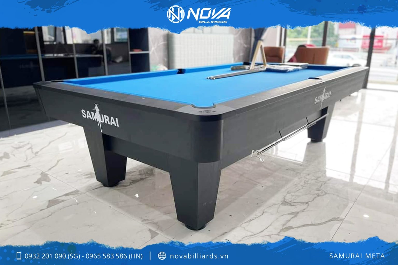 Samurai Meta | Bàn Bida Lỗ | Chính Hãng | Nova Billiards