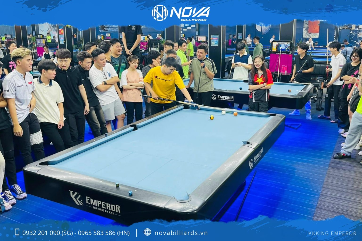 KKKing Emperor | Bàn Bida Lỗ | Chính Hãng | Nova Billiards