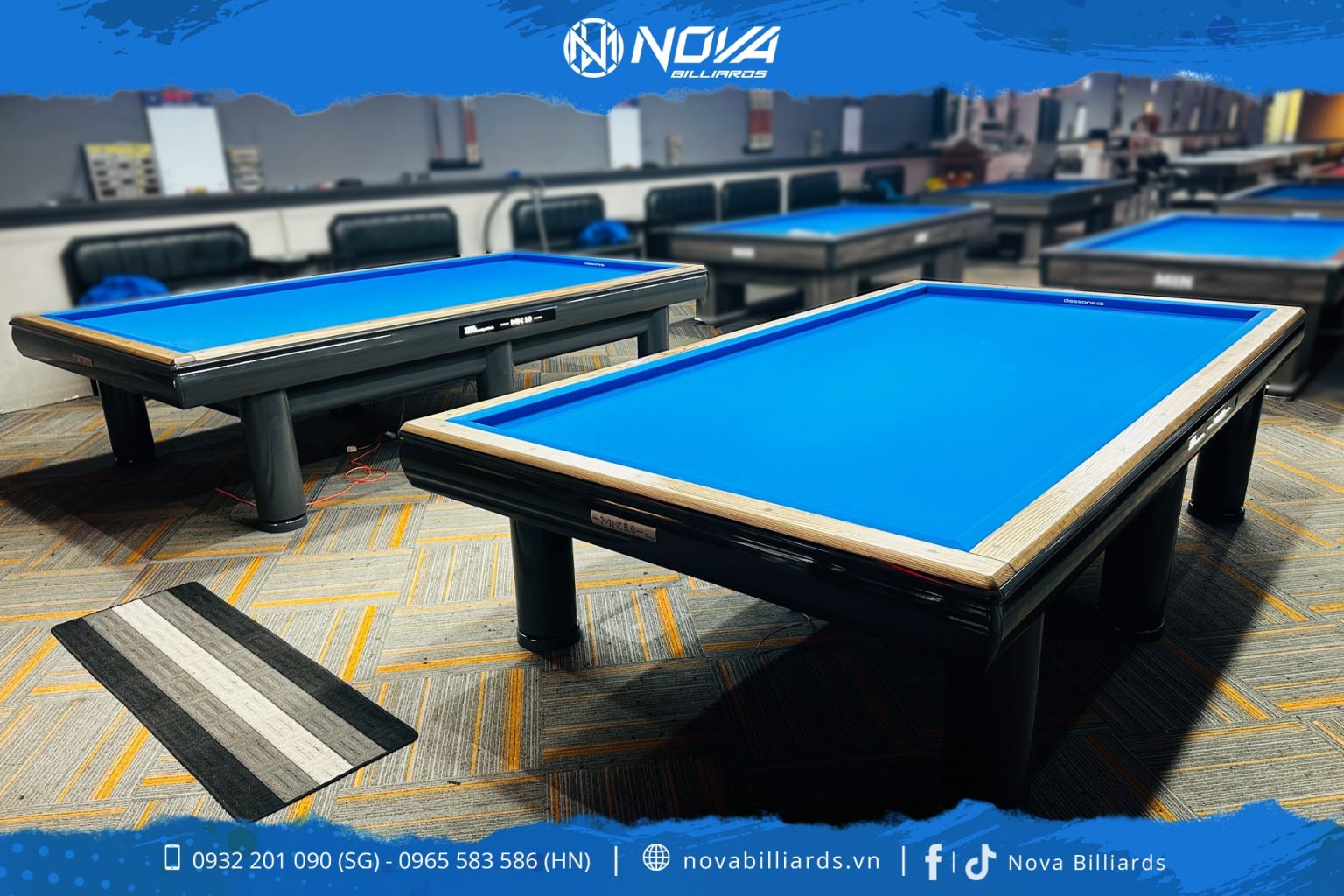 MIK Carom 3C | Bàn Bida 3C | Chính Hãng - Nova Billiards