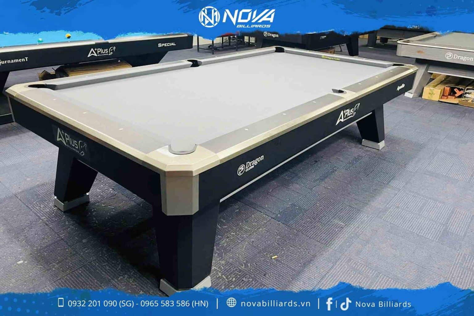 Aplus Dragon Apollo | Bàn Bida Lỗ | Chính Hãng