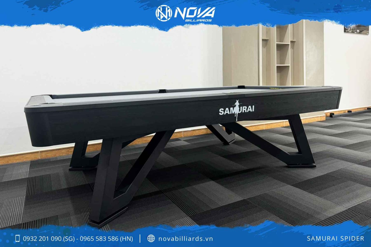 Samurai Spider | Bàn Bida Lỗ | Chính hãng | Nova Billiards