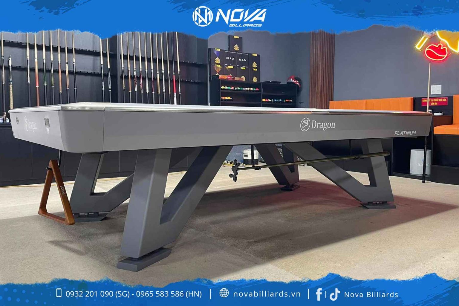 Bàn Bida Aplus Platinum | Bàn Bida Lỗ | Chính Hãng