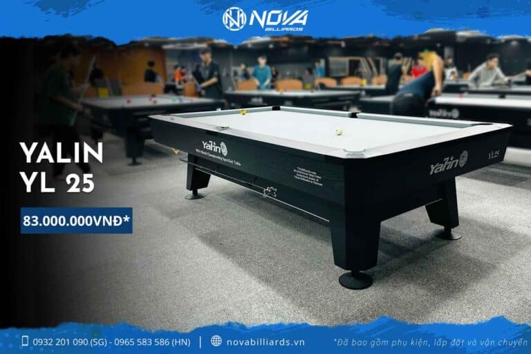 Yalin YL25 | Bàn Bida Lỗ - Nova Billiards